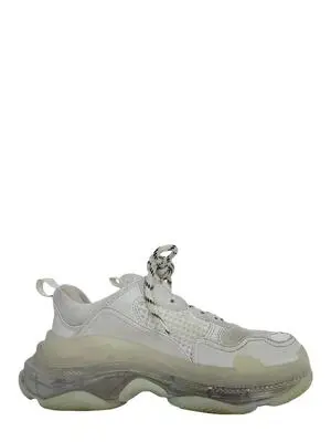 Balenciaga Triple S Clear Sole Sneakers - White