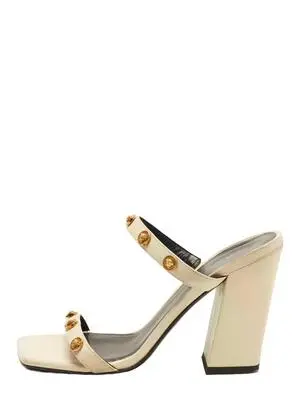 VERSACE Versace Medusa Head Block Heel Sandals