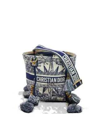 DIOR Christian Dior Small D-Bubble Bucket Bag