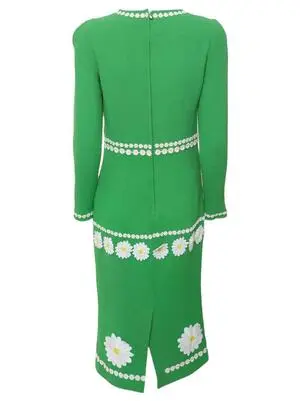 DOLCE & GABBANA Dolce & Gabbana Embroidered Midi Dress