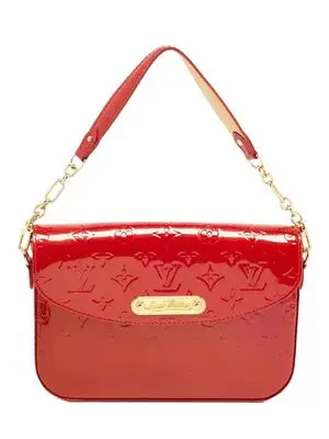 LOUIS VUITTON Rodeo Drive Monogram Vernis Tote Bag - Red
