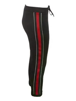 GUCCI Gucci Web Stripe Drawstring Track Pants