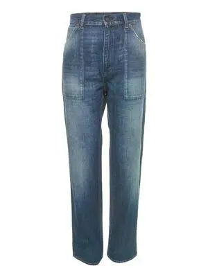 Gucci Straight-leg Jeans - Blue