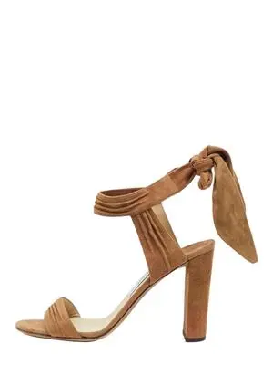 JIMMY CHOO Kora Ankle-strap Sandals - Brown