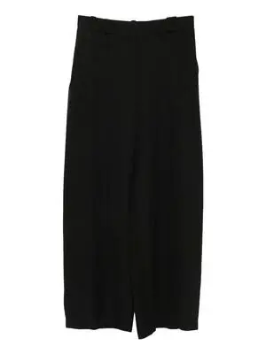Giorgio Armani Sequin Embellished Palazzo Pants - Black
