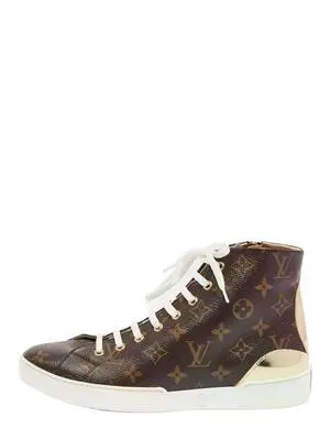LOUIS VUITTON Louis Vuitton Stellar Monogram High-Top Sneakers