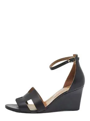 HERMÈS Legend H-shaped Wedge Sandals