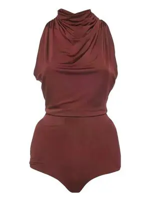 Magda Butrym Sleeveless Bodysuit - Red