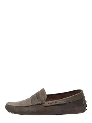 TOD'S Gommino Penny Loafers - Grey