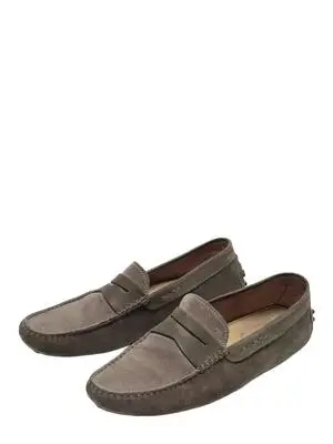 TOD'S Gommino Penny Loafers - Grey