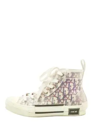 Dior B23 Oblique High-top Sneakers - White