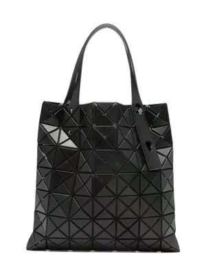 Issey Miyake Geometric-panelled Tote Bag - Black