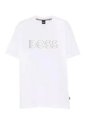 BOSS C-thompson Logo-patch T-shirt - White