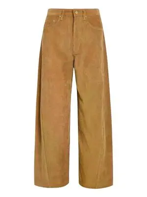 Maria Mcmanus Corduroy Wide-leg Trousers - Neutrals