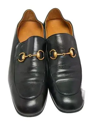 Gucci Horsebit Foldable Loafers - Black