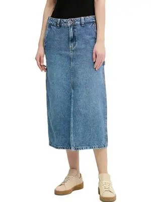 DICKIES DICKIES Denim Midi Skirt