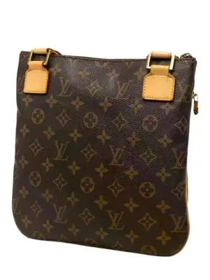 LOUIS VUITTON Monogram Bosphore Pochette Crossbody Bag - Brown