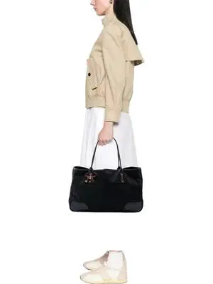 Gucci 2016-2026 Gg Canvas Princy Tote Bag - Black
