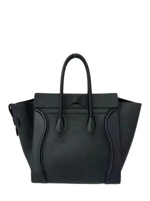 CELINE 2017 Mini Calfskin Luggage Tote Bag