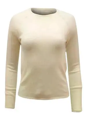 THEORY Theory Rolled-Trim Cashmere Sweater