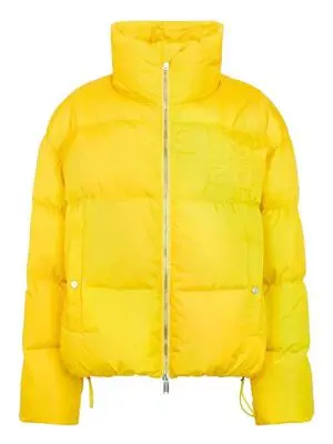 Dsquared2 DSQUARED2 Upside Down Puffer Jacket With High Neck Yellow