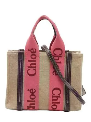 Chloé Small Woody Tote Bag - Brown
