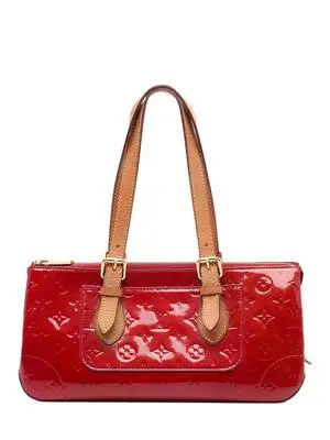 LOUIS VUITTON 2007-2011 Monogram Vernis Rosewood Avenue Shoulder Bag - Red
