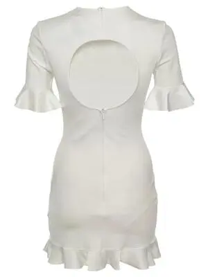 David Koma Midi Dress - White