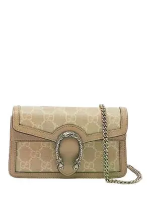 Gucci Mini Dionysus Gg Supreme Shoulder Bag - Neutrals