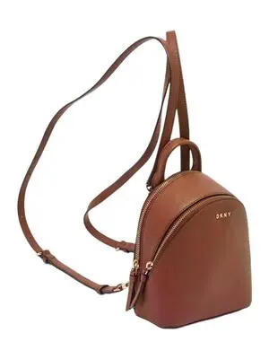 Dkny 2017 Mini Bryan Saffiano Leather Backpack - Brown