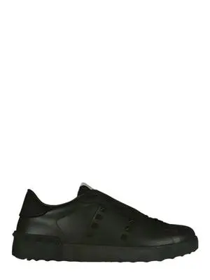 Valentino Garavani Calfskin Rockstud Untitled Sneakers - Green