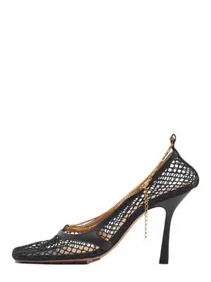 Bottega Veneta Square-toe Pumps - Black