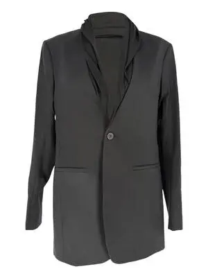 Rick Owens Shawl Collar Blazer - Black
