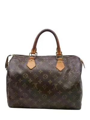 LOUIS VUITTON Speedy 30 Handbag - Brown