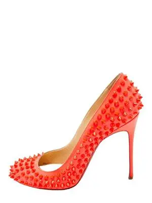CHRISTIAN LOUBOUTIN Pigalle Spikes Pumps - Pink