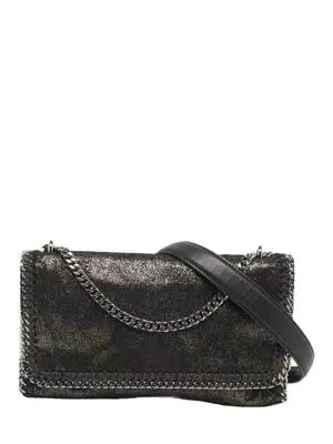 Stella McCartney Falabella Chain-trim Cross Body Bag Black