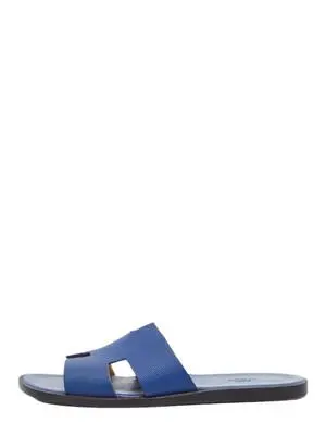 Hermès Izmir H Cutout Sandals - Blue