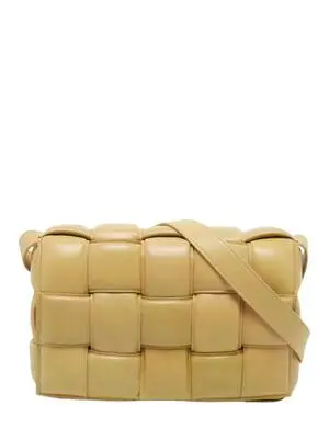 Bottega Veneta Bottega Veneta Cassette Padded Shoulder Bag Neutrals