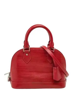 LOUIS VUITTON Alma Bb Tote Bag - Red
