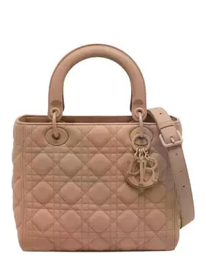 Dior Christian Dior Ultra Matte Cannage Tote Bag Neutrals