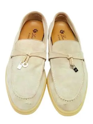 Loro Piana Summer Charms Walk Loafers - Neutrals