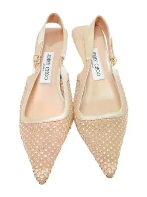 JIMMY CHOO Jimmy Choo Embellished Slingback Pumps