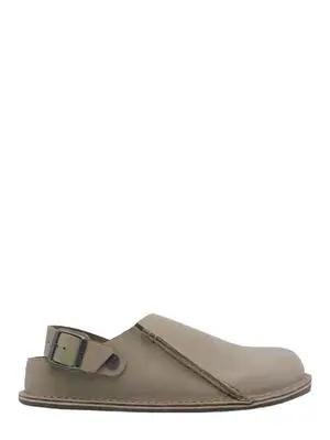 BIRKENSTOCK Lutry Premium Oiled Leather Mules Neutrals