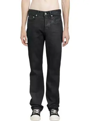 Rick Owens Fog Cut Jeans - Black