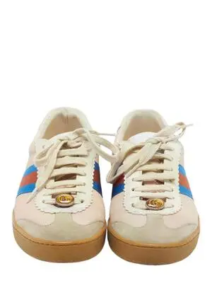 Gucci G74 Web Sneakers - Neutrals