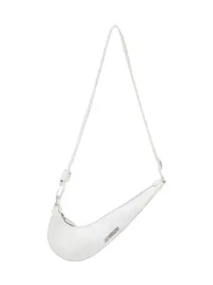 Jacquemus X Nike Le Sac Swoosh Shoulder Bag - White