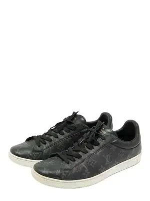 LOUIS VUITTON Monogram Eclipse Frontrow Sneakers - Black