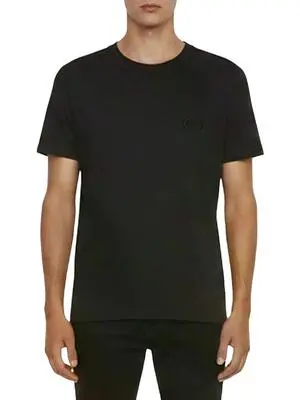 Dior Cd Icon Embroidered T-shirt - Black