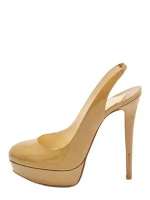 CHRISTIAN LOUBOUTIN Bianca Platform Slingback Pumps