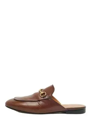 GUCCI Gucci Princetown Horsebit Leather Mules